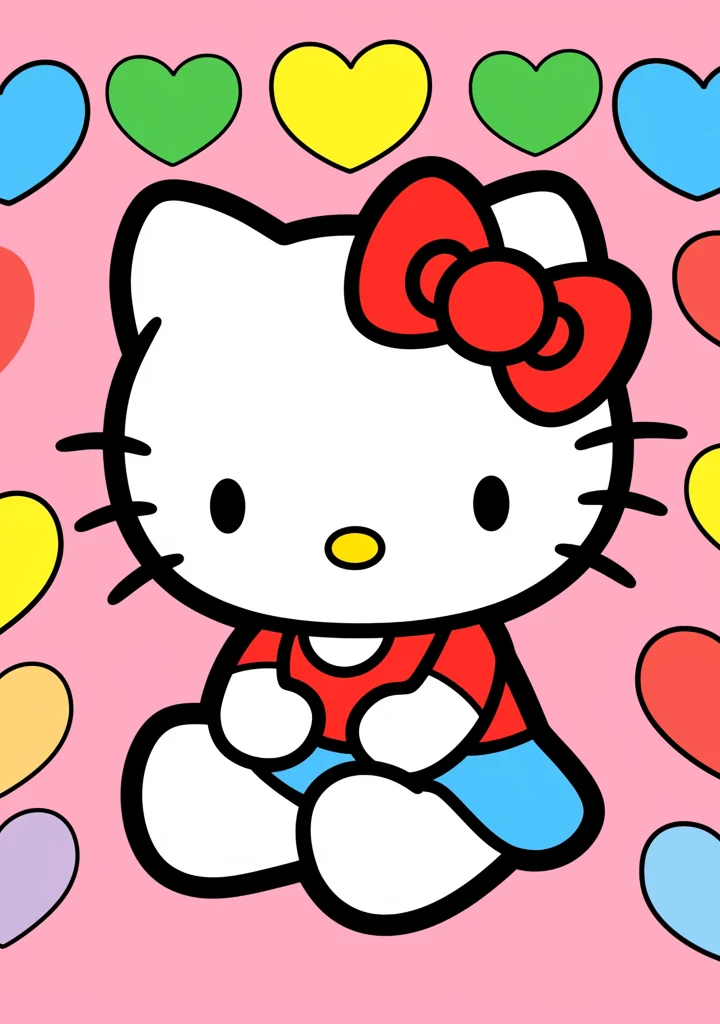 Wallpaper Hello Kitty