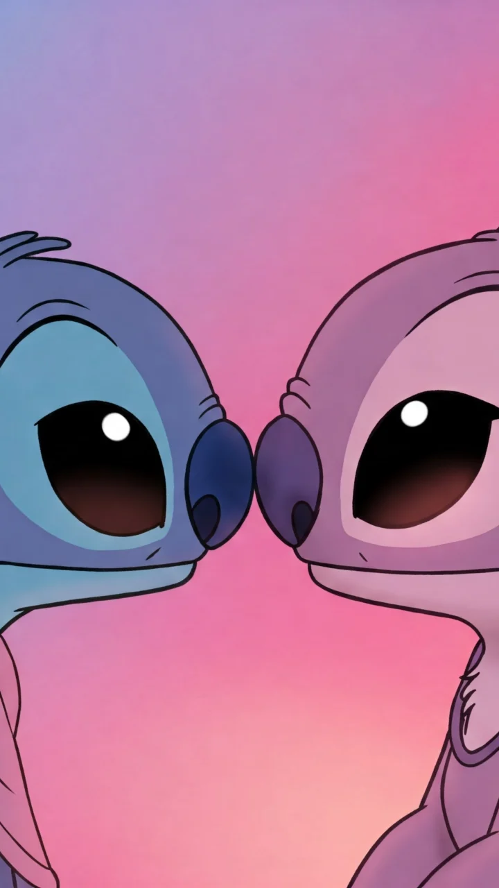 Wallpaper Stitch and Angel