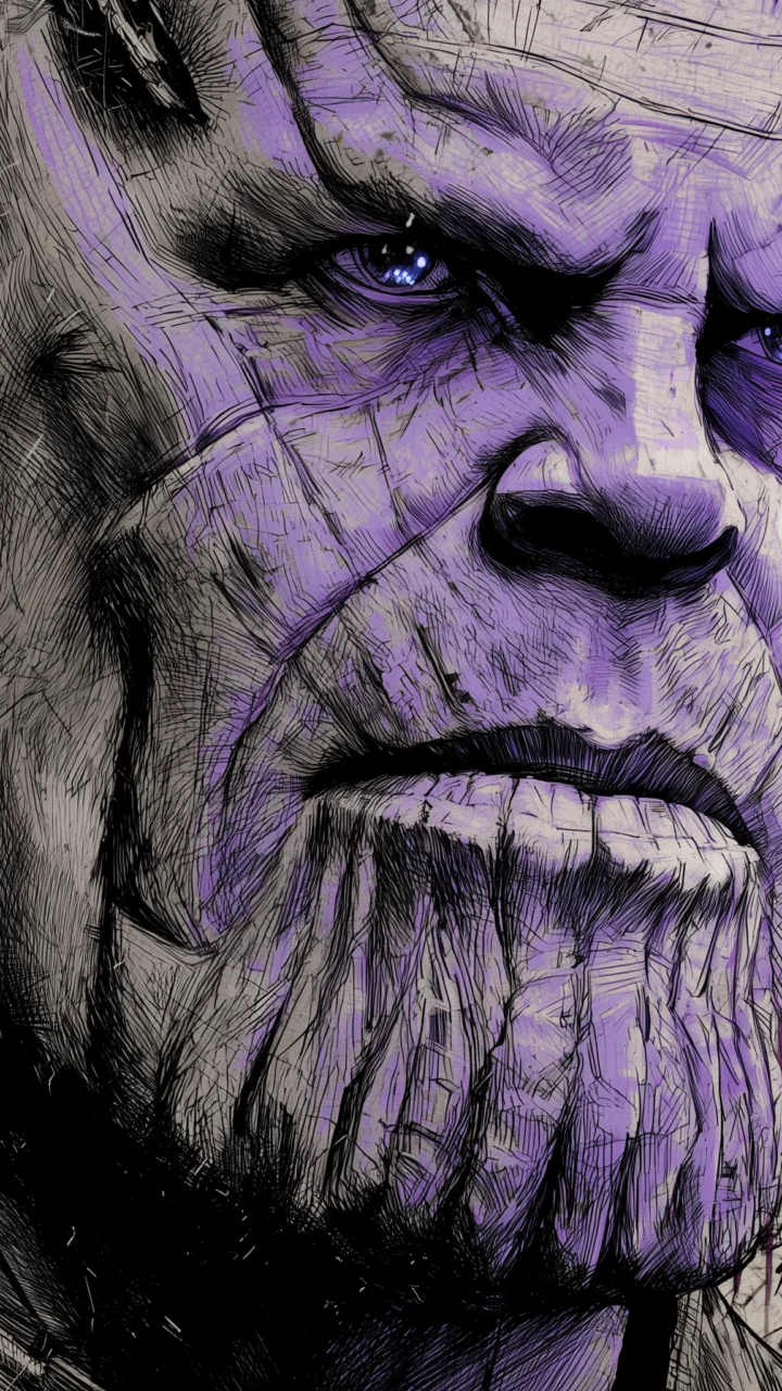 Wallpaper Thanos